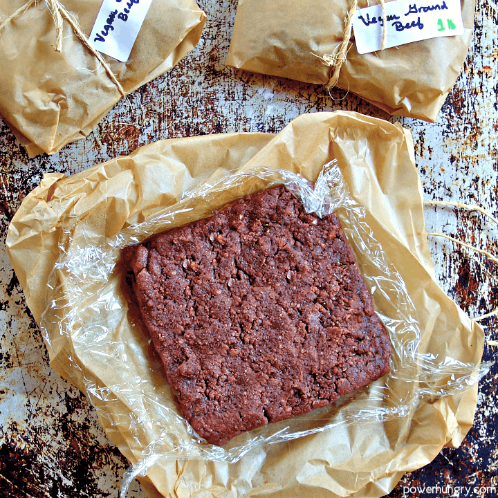 Vegan Ground Beef Grain Free High Protein Nut Free Power Hungry